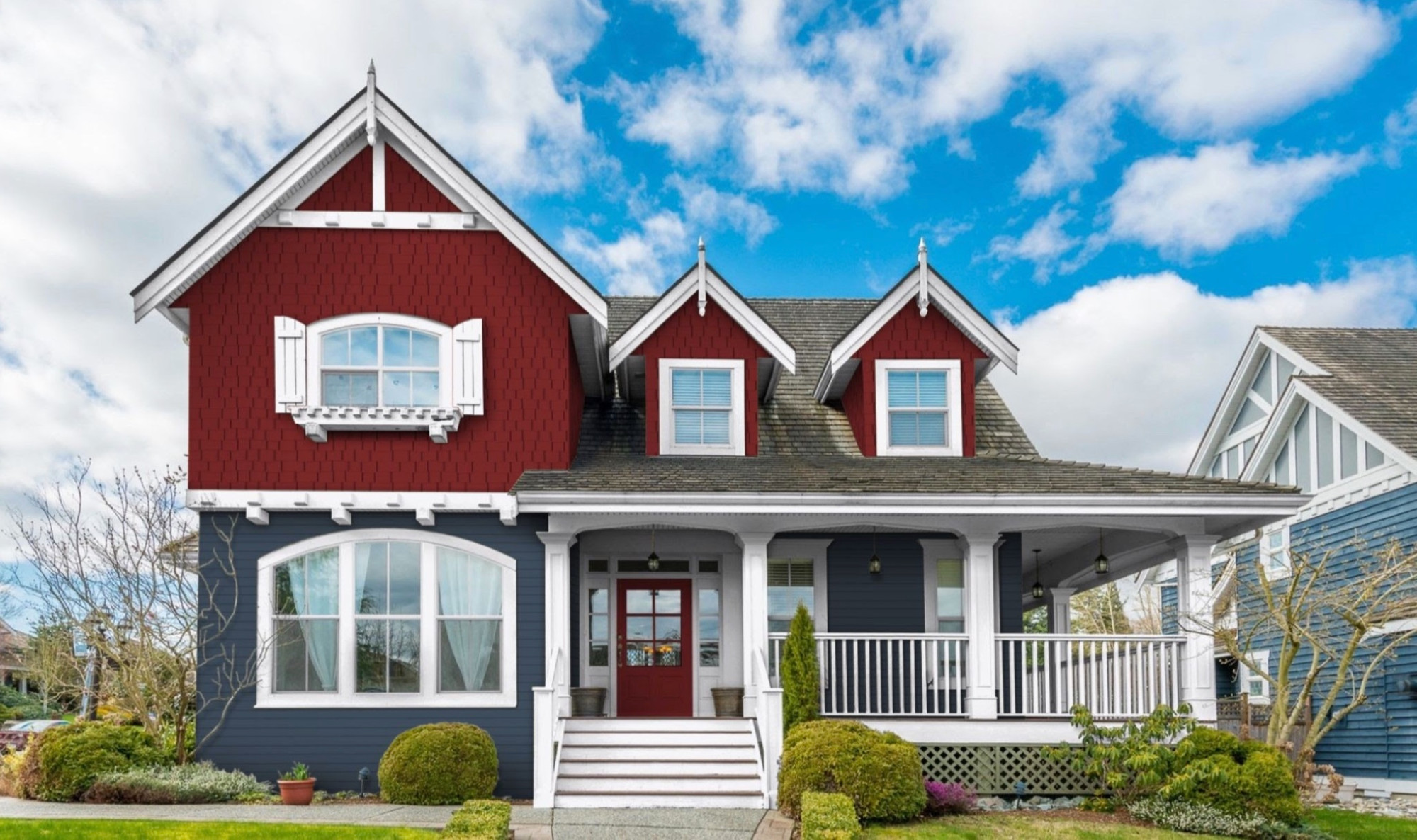 5 Striking Red Cedar Shake Siding Home Designs | Allura USA